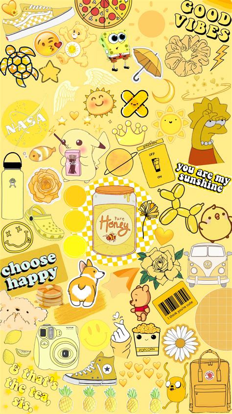 100 Pastel Yellow Aesthetic Wallpapers