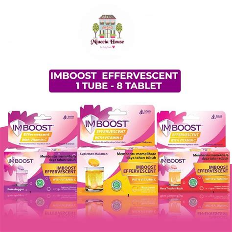 Jual Imboost Effervescent With Vitamin C Shopee Indonesia