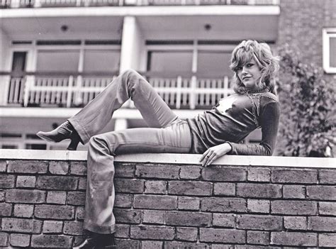 Vintage Oversize Photograph Of Patti Darbanville Circa 1970s By Patti