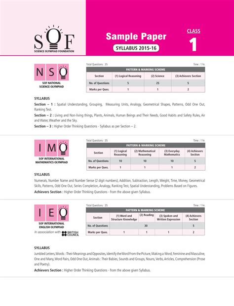Pdf Sample Paper 1 Science Olympiad Foundation Dokumen Tips