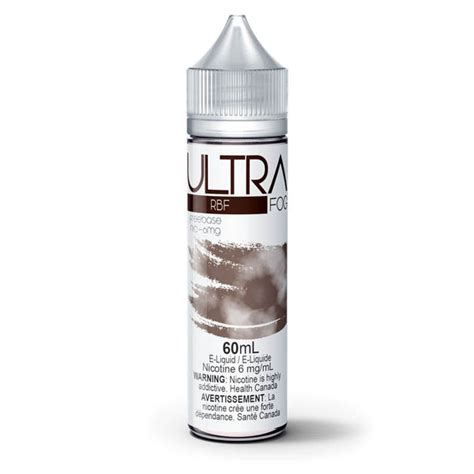 Excise Ultra Fog Rbf 60ml Freebase Ultra E Liquid