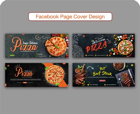 Fcaebook Food Cover Design Behance