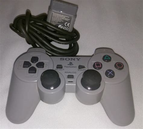 SONY PLAYSTATION 1 PS1 DUAL SHOCK ANALOG CONTROLLER SCPH 1200 GRAY Dualshock Playstation