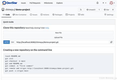 私有化部署git管理平台devstar Csdn博客