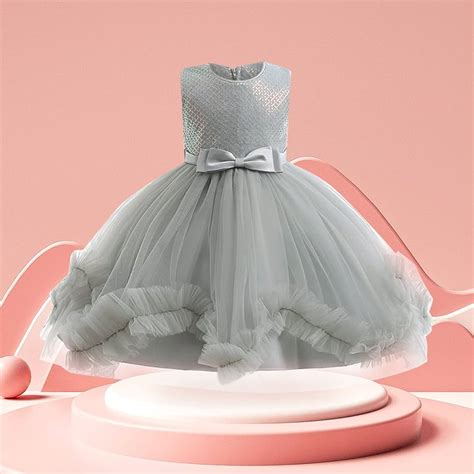 Imagens De Vestidos Para Meninas Atacado Novo Verão Crianças Vestido