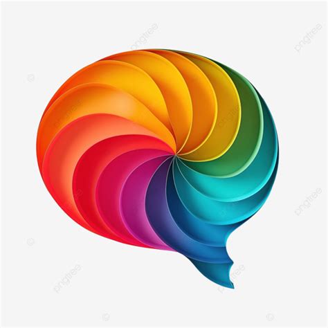 다채로운 연설 거품 말풍선 대화 거품 말하는 풍선 Png 일러스트 및 이미지 에 대한 무료 다운로드 Pngtree