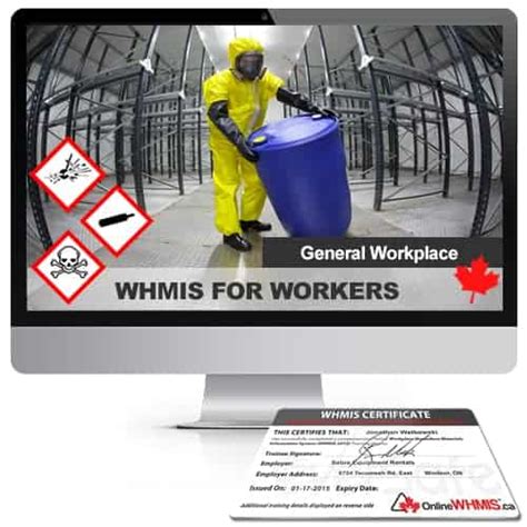 Whmis Online Training The Easy Way To Train Your Workers