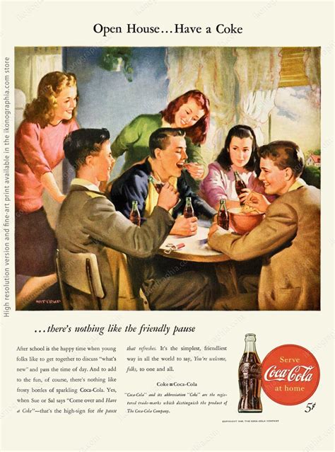 Coca Cola Vintage Ads Archive Ikonographia