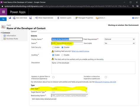 How To Set A Lookup Field To Another Lookup Field Using Javascript In