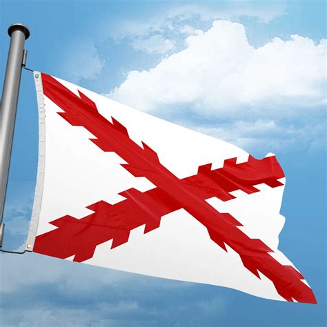 스페인 제국의 십자가 버건디 플래그 3x5 Ft 90x150 Cm 스페인 배너 커스텀 로고 야외 장식 배너 폴리에스터 Uv깃발 배너 및 액세서리 Aliexpress