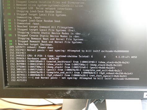 Kernel Panic With Dtoverlay Gpio Poweroff Raspberry Pi Forums