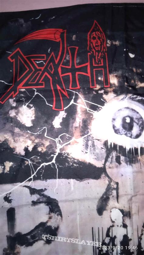 Death Symbolic Official Banner Flag Textile Poster Tshirtslayer