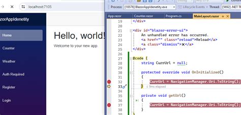 C Net 8 Blazor Web App How To Access Routedata From Mainlayout
