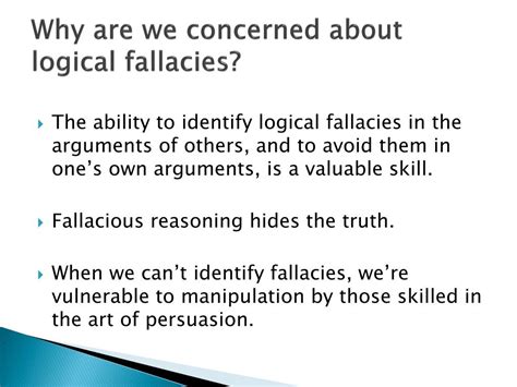 Ppt Logical Fallacies Powerpoint Presentation Free Download Id 1489714