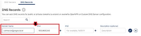 Cloudconnexa Use Case Creating Dns Records For Network Connectors Openvpn Support Center