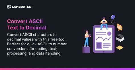 free decimal to ascii converter calculator online lambdatest