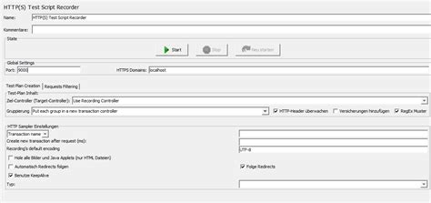 Use Jmeter Proxy Against Specific Proxy To Record Requests Stack Overflow