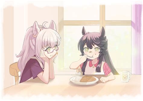 Narita Brian And Biwa Hayahide Umamusume Drawn By Kuzumochi