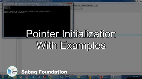Pointer Initialization With Examples Computer Science Lecture Sabaq Pointer Initialization With Examples Computer Science Lecture Sabaq