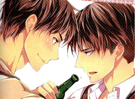 Shingeki No Kyojin Attack On Titan Levi Ackerman X Eren Jaeger