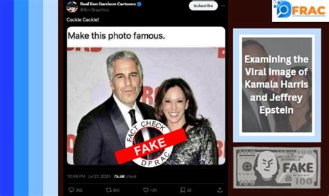Examining The Viral Image Of Kamala Harris And Jeffrey Epstein Read The Fact Check Dfrac Org