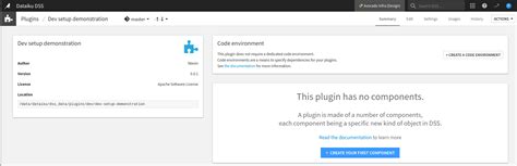 creating and configuring a plugin dataiku developer guide