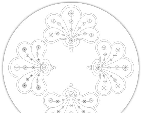 Imaginesque Flow Circle Patterns