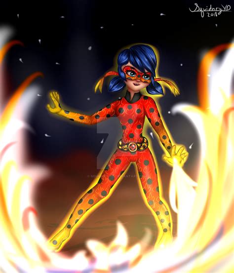 Fire Ladybug By Squidney Xd On Deviantart