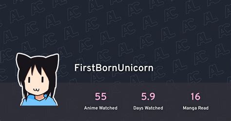 Firstbornunicorn S Profile Anilist