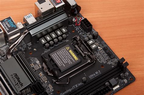 Обзор материнской платы Asrock Fatal1ty Z370 Gaming Itx Ac Разгоняем Core I5 8600k на