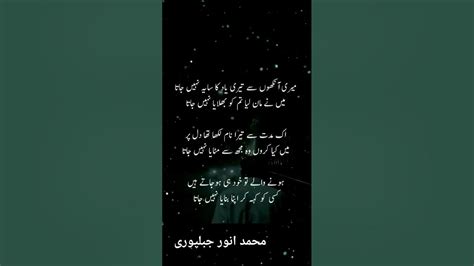 شیر اور شاعری محمد انور جبلپوری Youtube