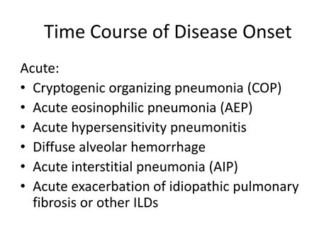 Interstitial Lung Disease Pptx