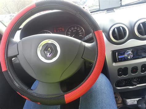 Оплетка на руль — Renault Sandero 1G, 1,6 л, 2014 года | аксессуары ...