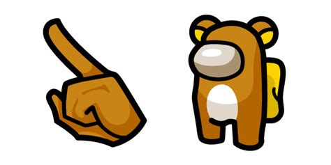 Among Us Rilakkuma Character Curseur Custom Cursor