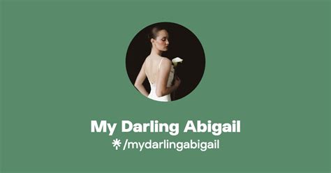 My Darling Abigail Instagram Tiktok Linktree