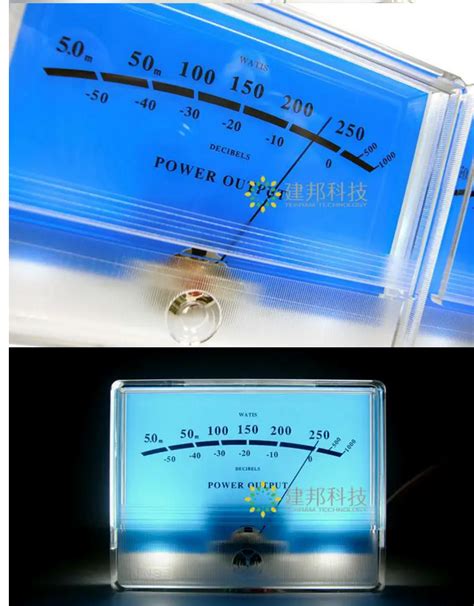 Power Amplifier Vu Meter Db Level Header Indicator Peak Db Table For