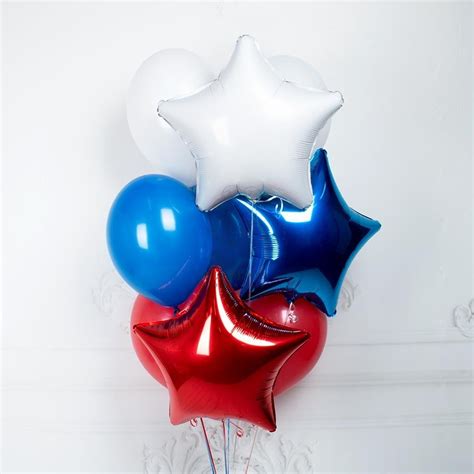 Набор Российский Триколор Интернет магазин воздушных шаров Шариков воздушные шары