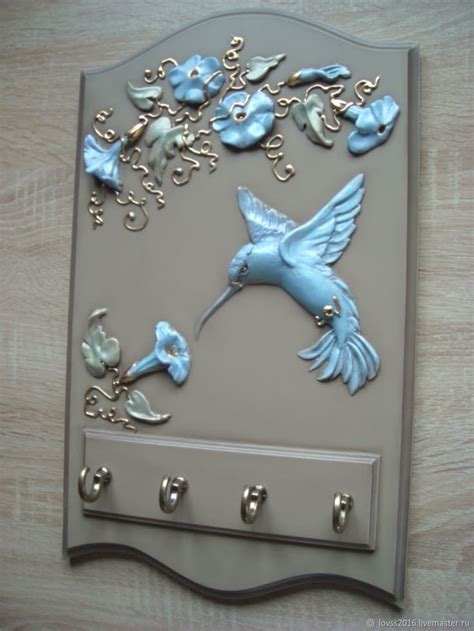 Часы барельефГолубые цветы в интернет магазине на Ярмарке Мастеров Часы классические Чехов