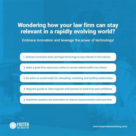 Foster Web Marketing On Linkedin Lawfirmrelevance Legalinnovation