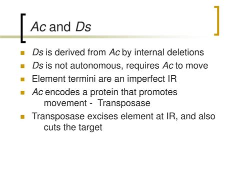 Ppt Transposable Elements Powerpoint Presentation Free Download Id 313375