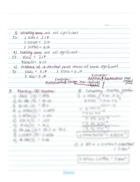 SOLUTION Scientific Notation Significant Figures Rounding Off And Conversion Examples Studypool