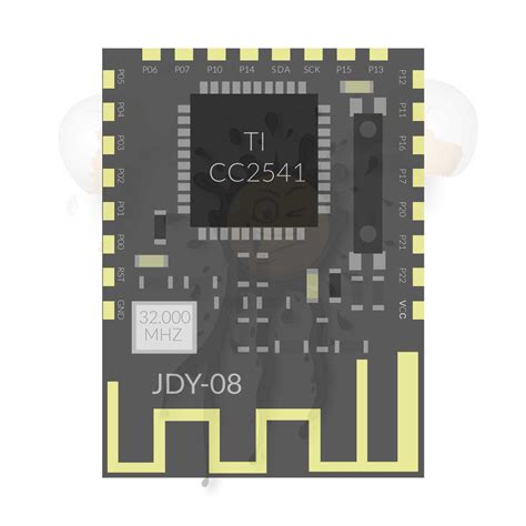 Bluetooth 4.0 Modul JDY-08 HM-10 CC2541 – IoT powered by androegg.de