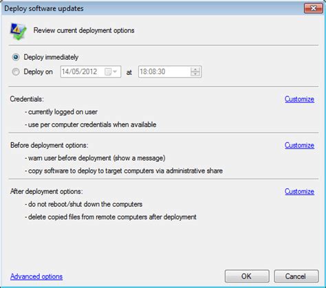 Deploying Software Updates