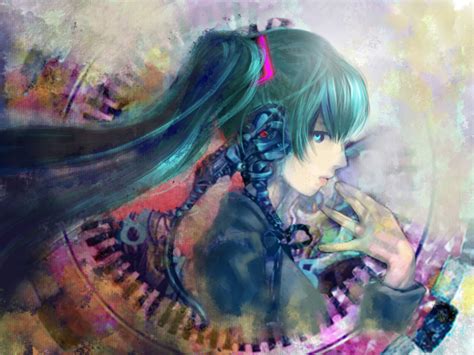 Hatsune Miku Vocaloid Drawn By Suishougensou Danbooru