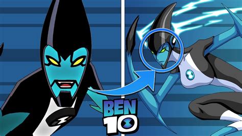 فضائيين بن 10 في أنثوية Youtube