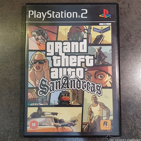 Ps2 Grand Theft Auto San Andreas Gta Cib Playstation 2 Suomen
