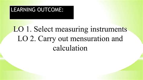 Quiz Perform Mensuration And Calculation Tle 8 Technical Drafting Pptx