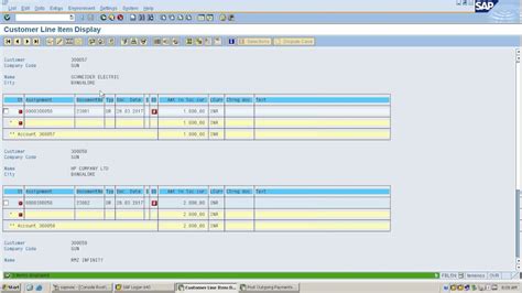 SAP Vendor And Customer Open Items Manual Clearing Live Demo In System YouTube