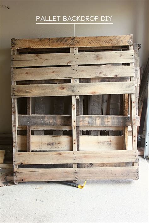 Pallet Backdrop Diy — Hello Hydrangea