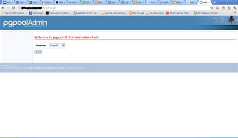 Pgpooladmin Web Interface For Pgpool ~ Darkonsole